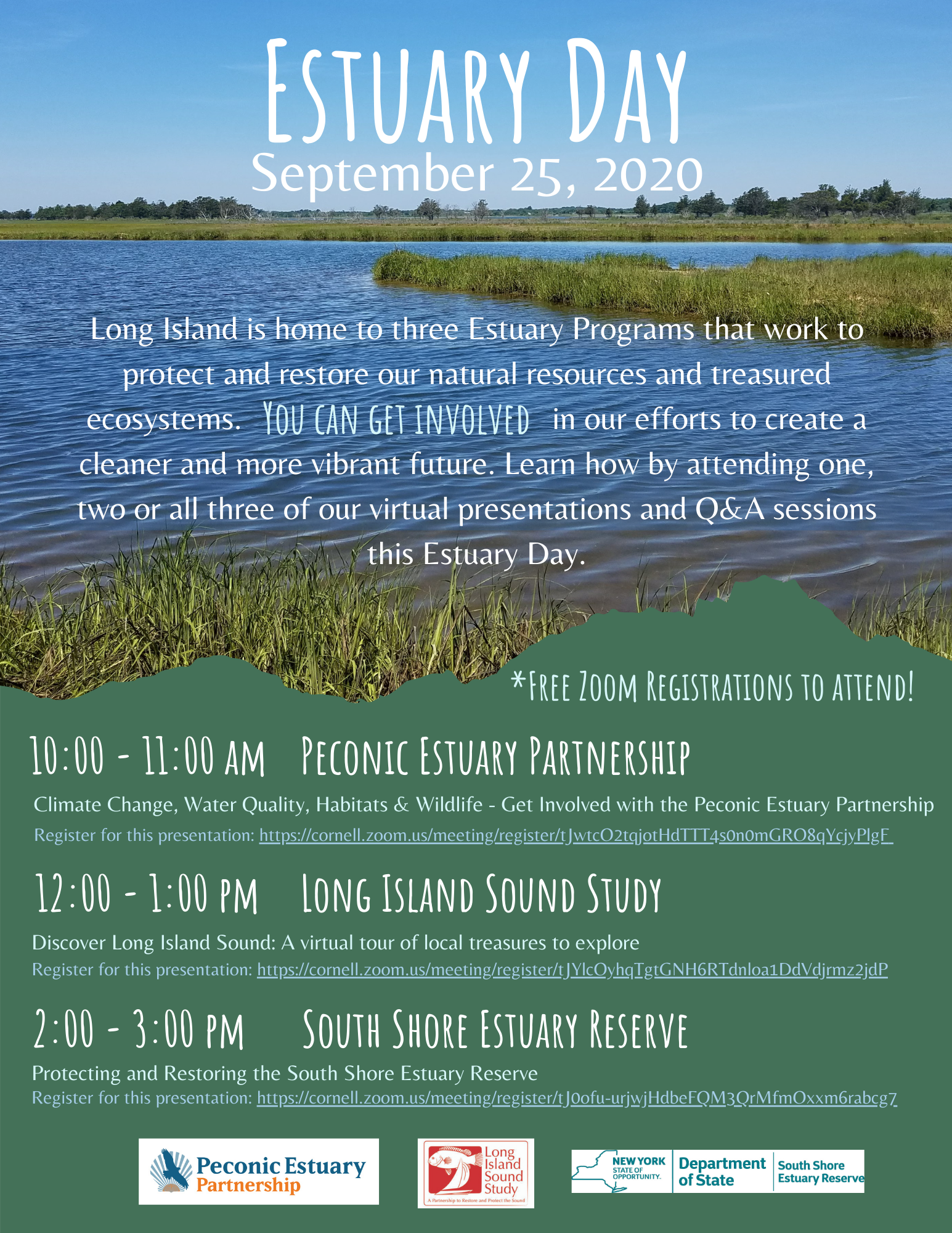 Estuary Day 2020 Photo Flyer – Peconic Estuary Partnership